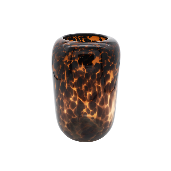 Leopard Glass Vase – Emera furniture