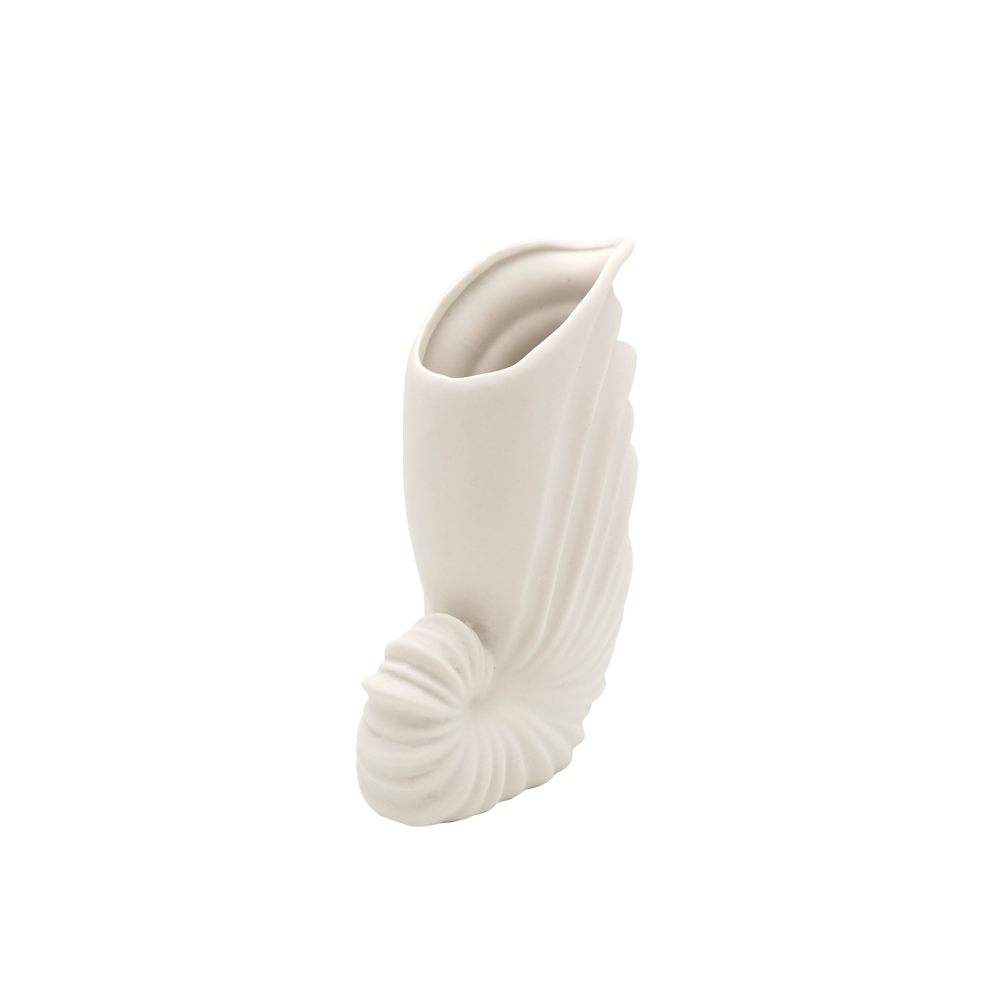 Shell White Ceramic Vase – Emera furniture